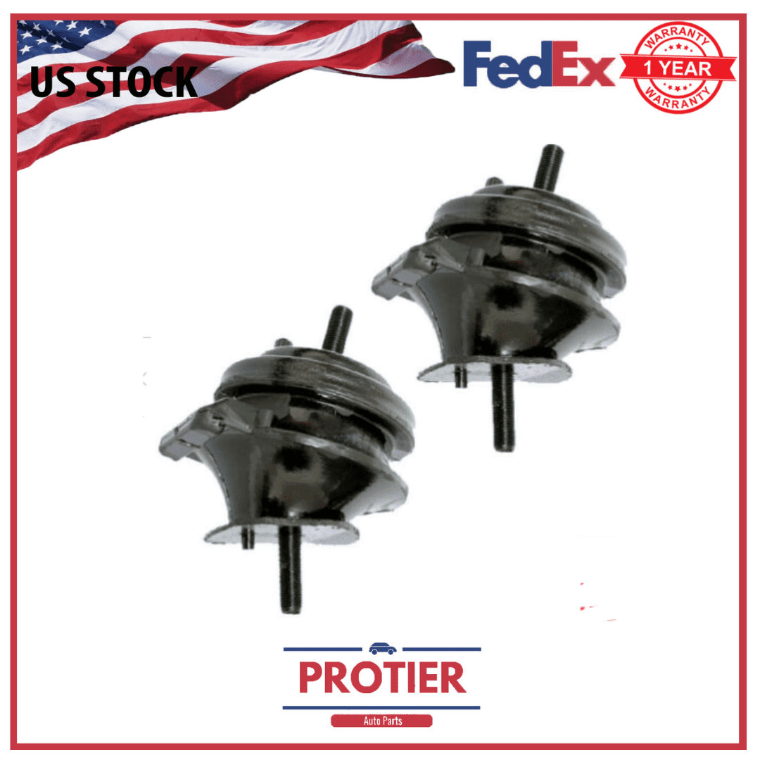90-00 Lexus LS400 4.0L Front Right & Left Engine Motor Mount Kit 2PCS ...