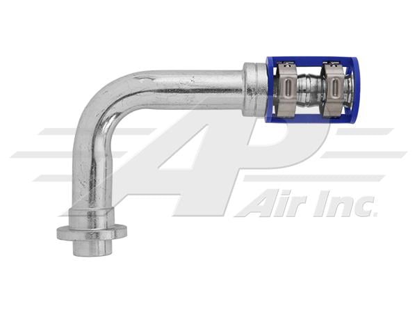 90° #10 Sanden Compressor Pad, Quick Clip Fitting - Freightliner ...