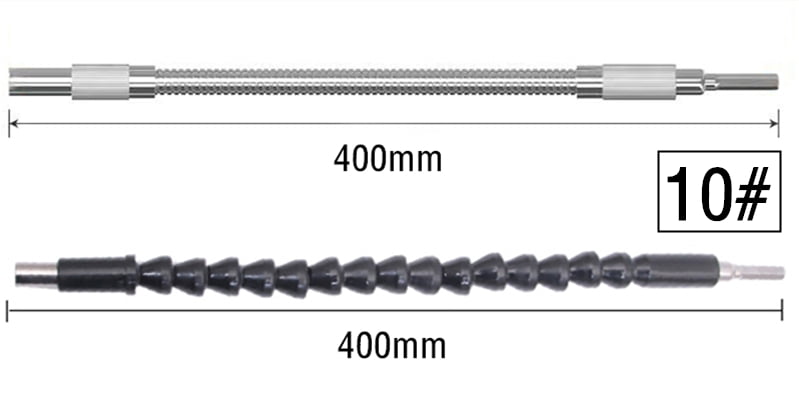 90/105/360 Degrees 1/4" Hex Shank Magnetic Adapter Bending Drills ...
