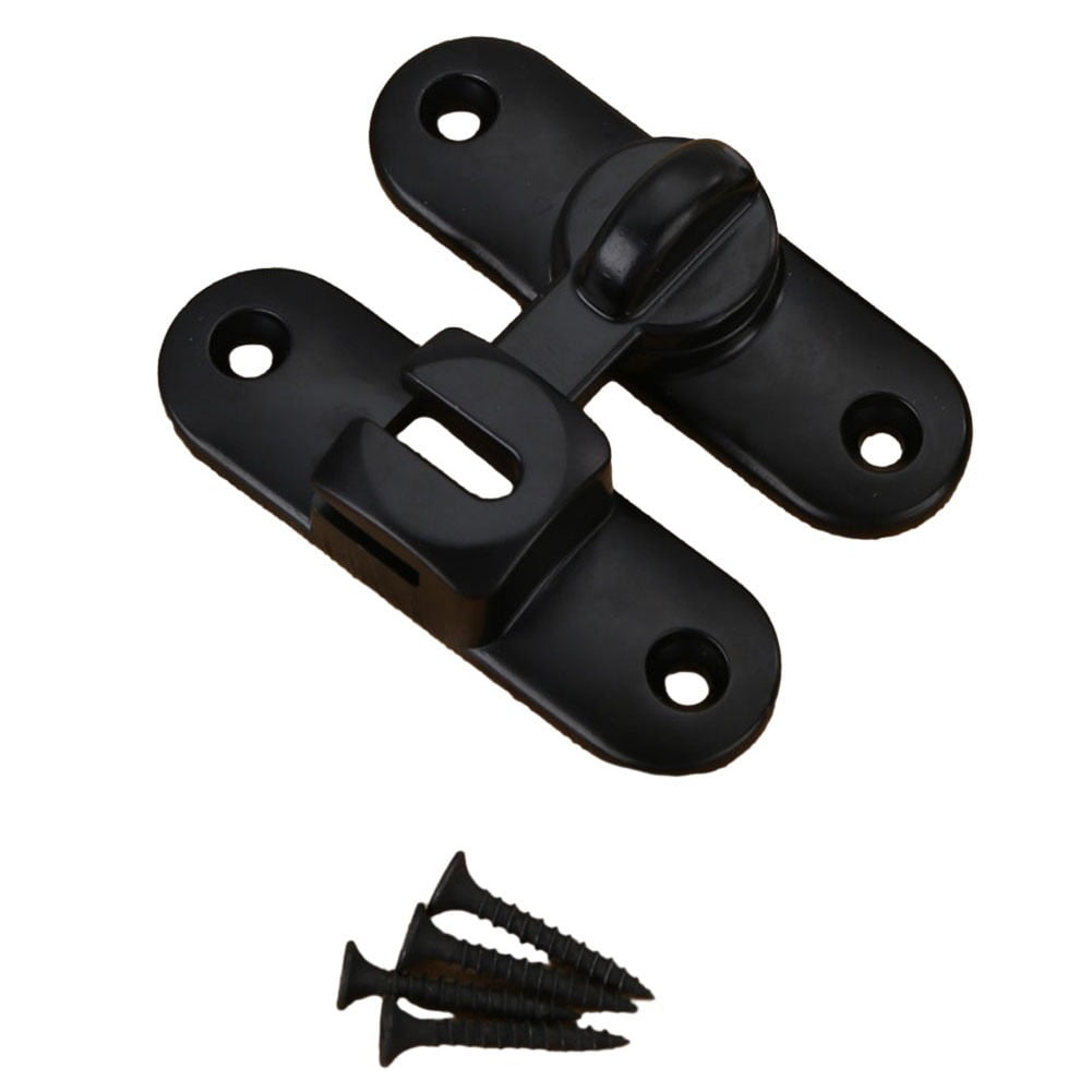 90/180° Anti-Theft Buckle Barn Door Lock Zinc Alloy Sliding Door Hasp ...