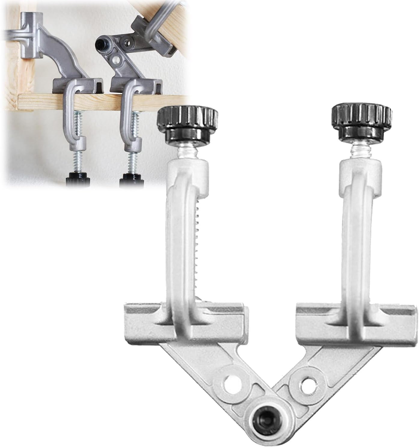 90/180 Degree Angles Adjustable Tube Clamp,Aluminum Alloy Right Angle ...