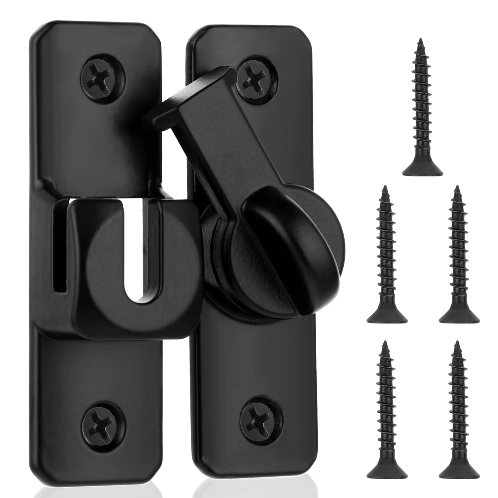 90 Degree Door Latch Barn Door Lock Hardware, 90 Degree Heavy Duty Gate ...