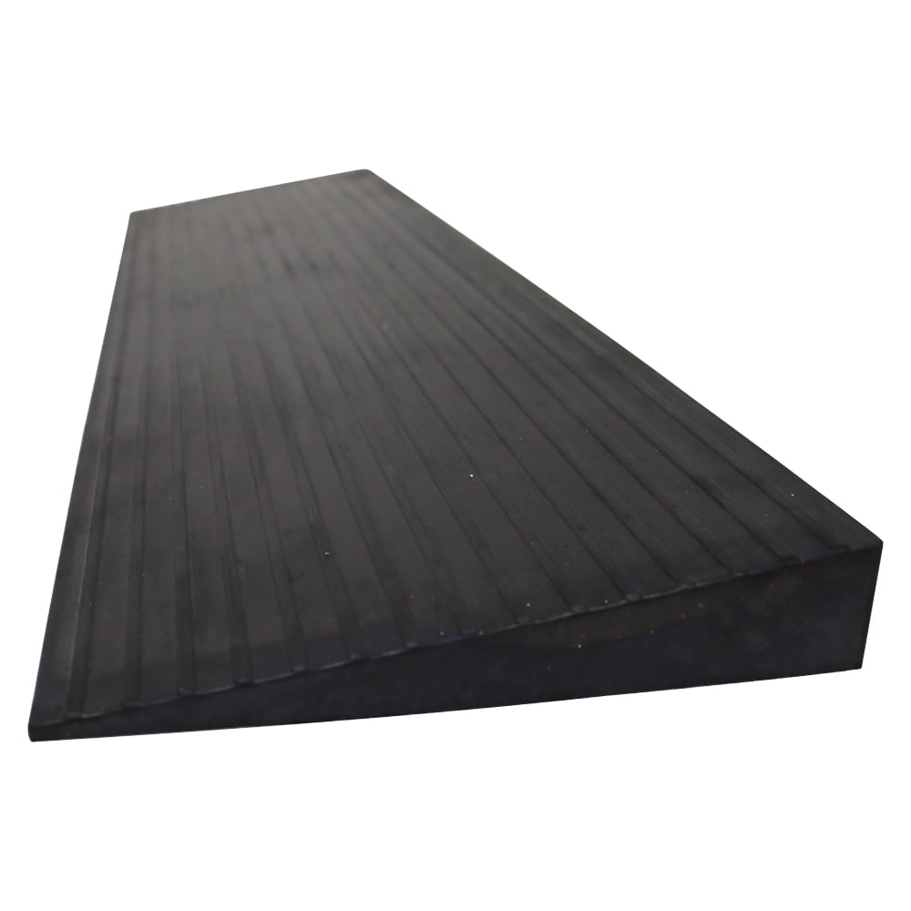 90*20*3CM Threshold Ramp Non-slip Solid Rubber Black Can Be Cut Doorway ...