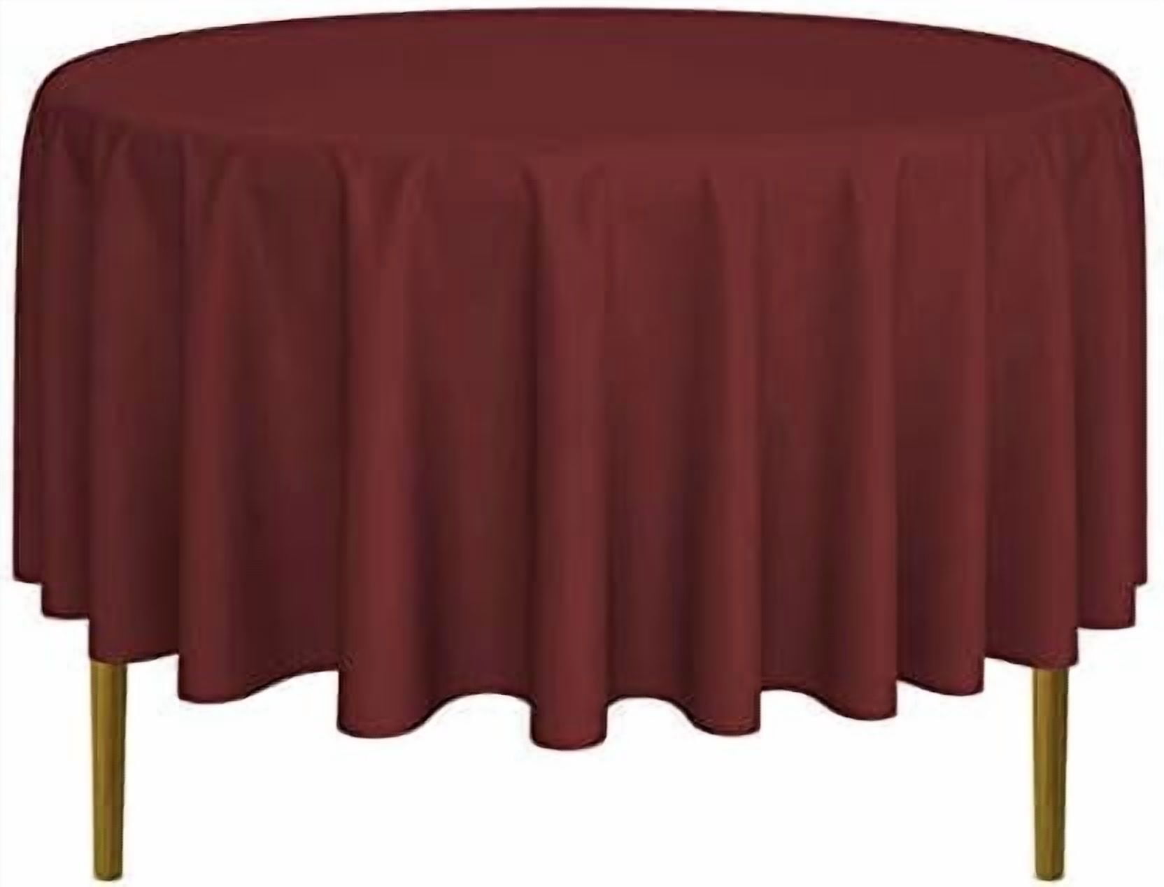 - 90" Round Premium Tablecloth for Wedding/Banquet/Restaurant ...