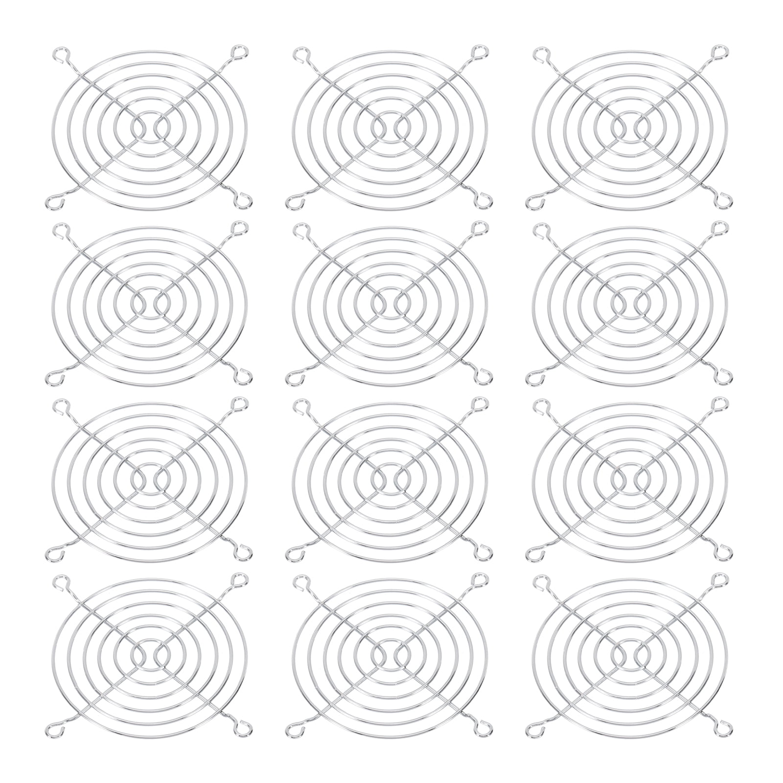 90.5mm Fan Finger Grill, 12 Pack Metal Grill Protector Guard Fan ...