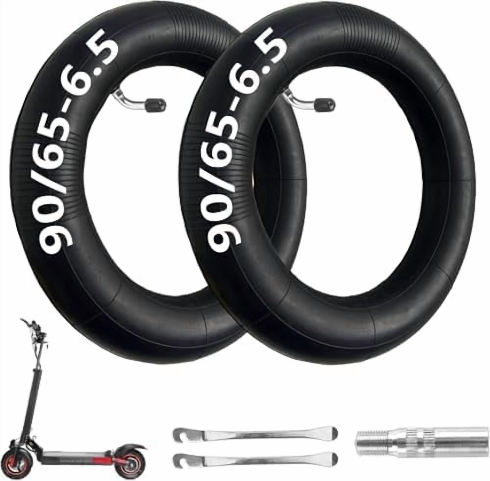 90/65-6.5 & 110/50-6.5 inner tubes, 2-pack, fit 38-49cc mini pocket ...