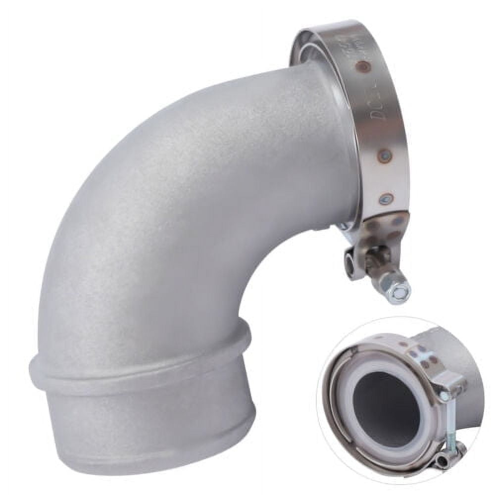 90 Air Transfer Pipe Turbo Intake Elbow Assy For Cummins Holset HX35 ...