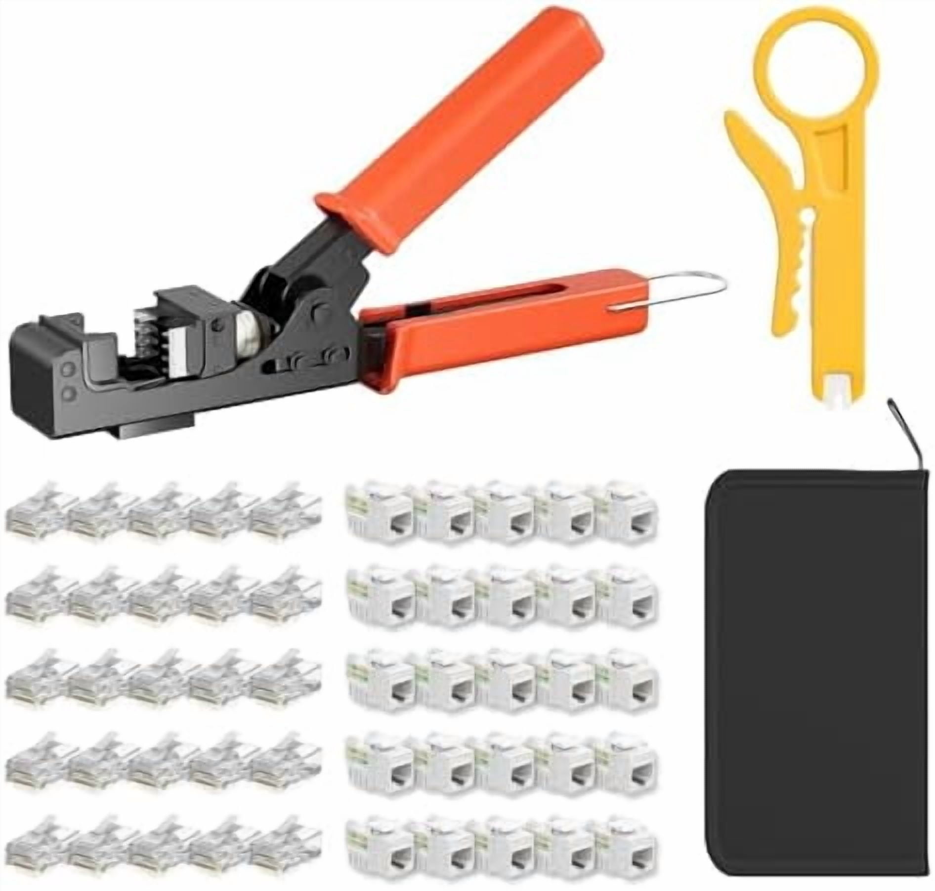 90° Angled Speed Termination Keystone Tool for RJ45 Keystone Jack ...