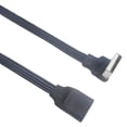 90°Angled USB 2.0 Extension Cable Male to Female Supports Charging and ...