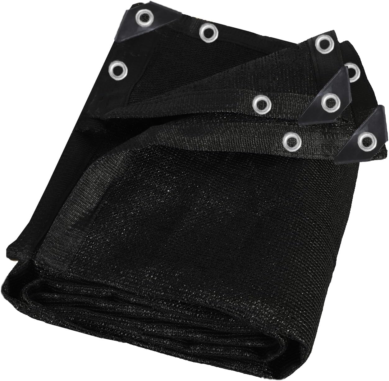90% Black Shade Cloth 6 ft X 8 ft,Heavy Duty HDPE Mesh Sun Shade Tarp ...