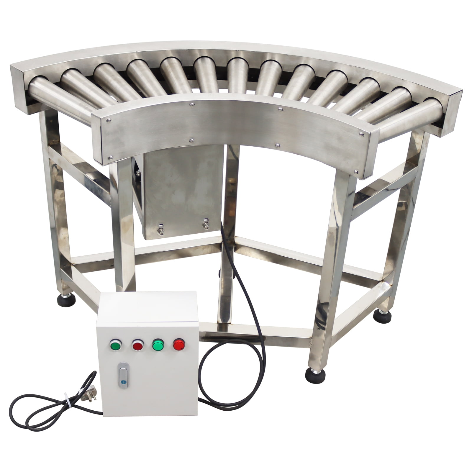 90°Change Direction Roller Conveyor Industrial Conveyor Belt System ...