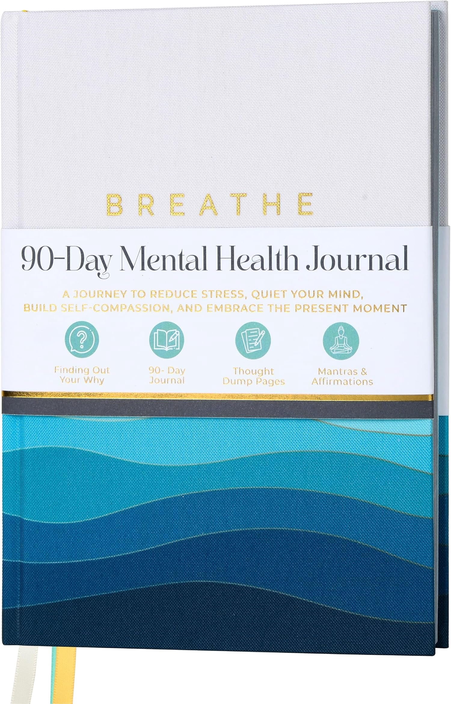 90-Day Guided Mental Journal for , Mindfulness & Emotional - Daily ...