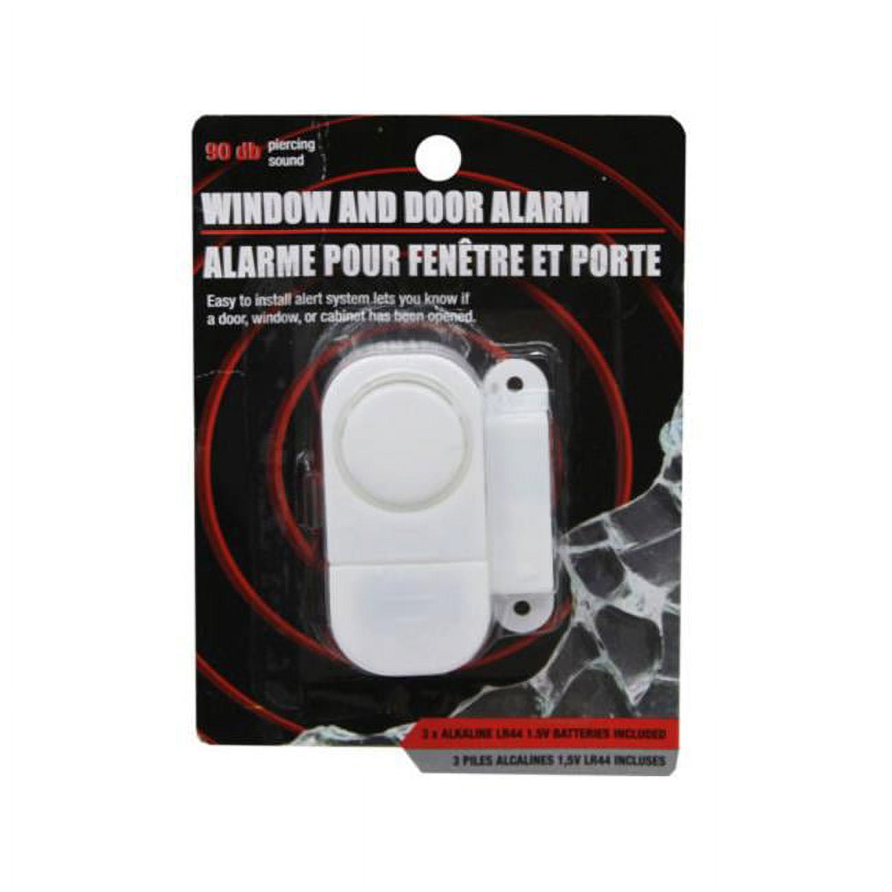 90 Decibel Battery Operated Window & Door Alarm - Pack of 30 - Walmart.com