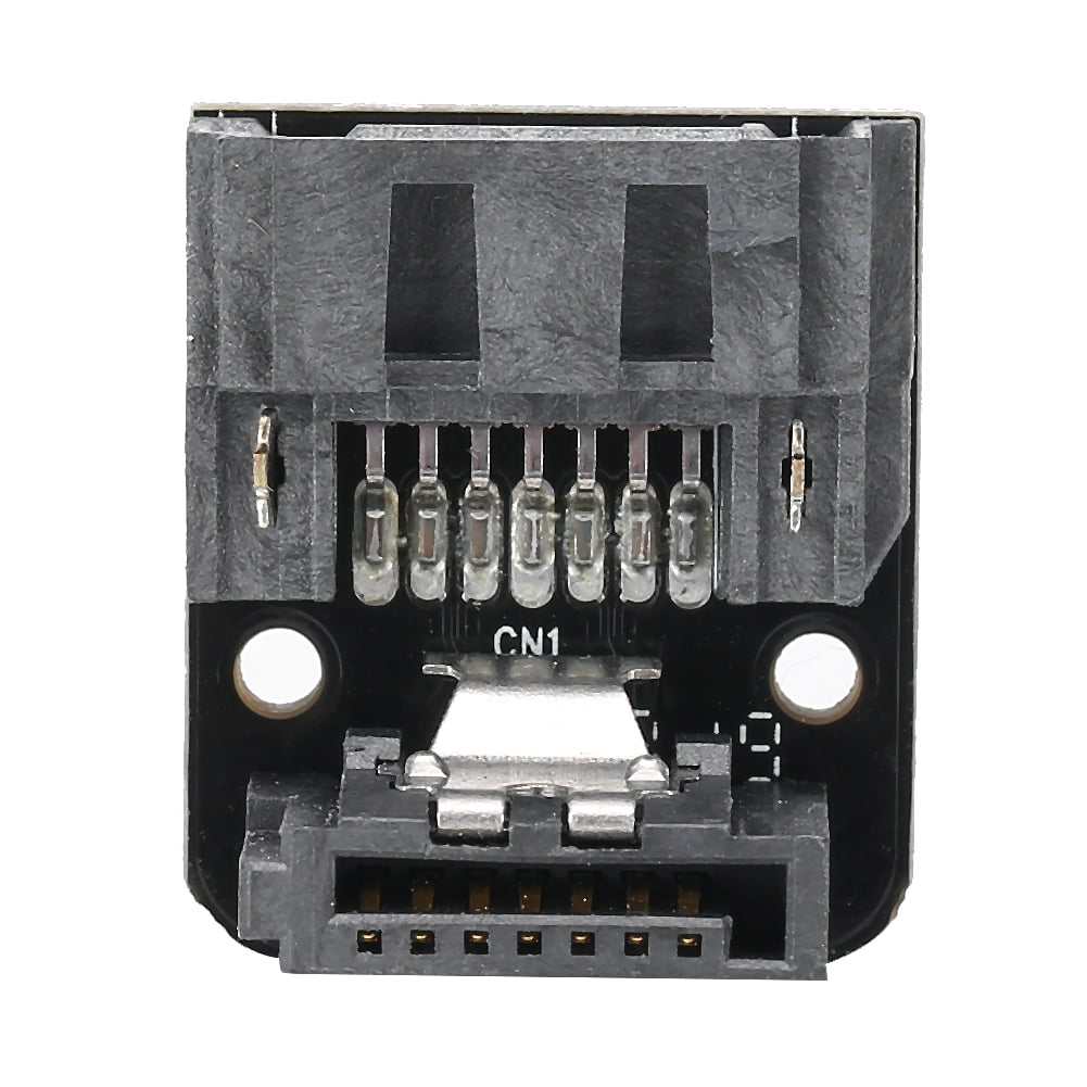 90-Degree 7-Pin SATA Hard Disk Interface Connector - Opposite Direction ...