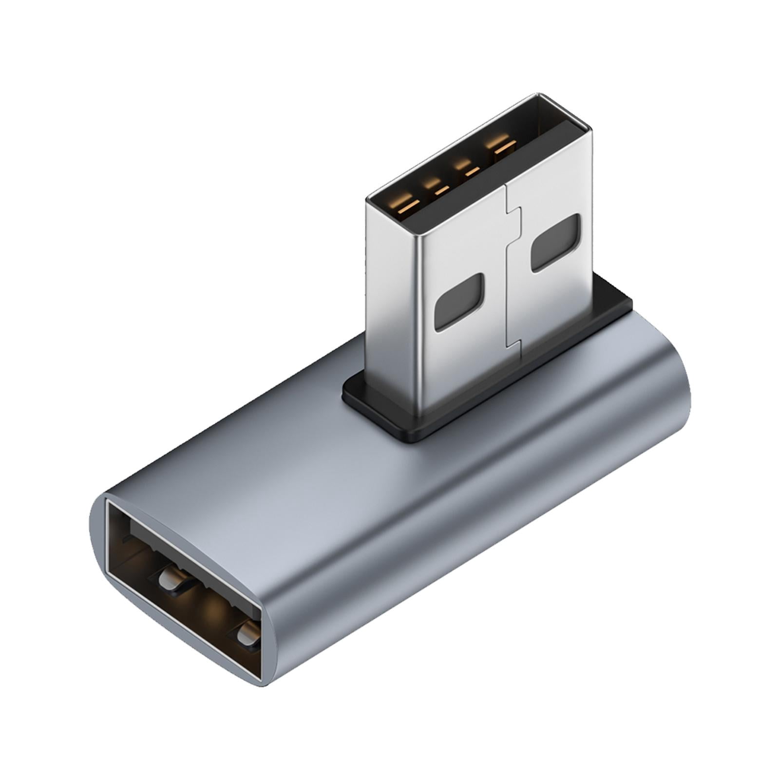90 Degree Adapter|USB3.0 Adapter Male To Female|10GBPS Data Transfer ...