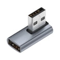 90 Degree Adapter|USB3.0 Adapter Male To Female|10GBPS Data Transfer ...