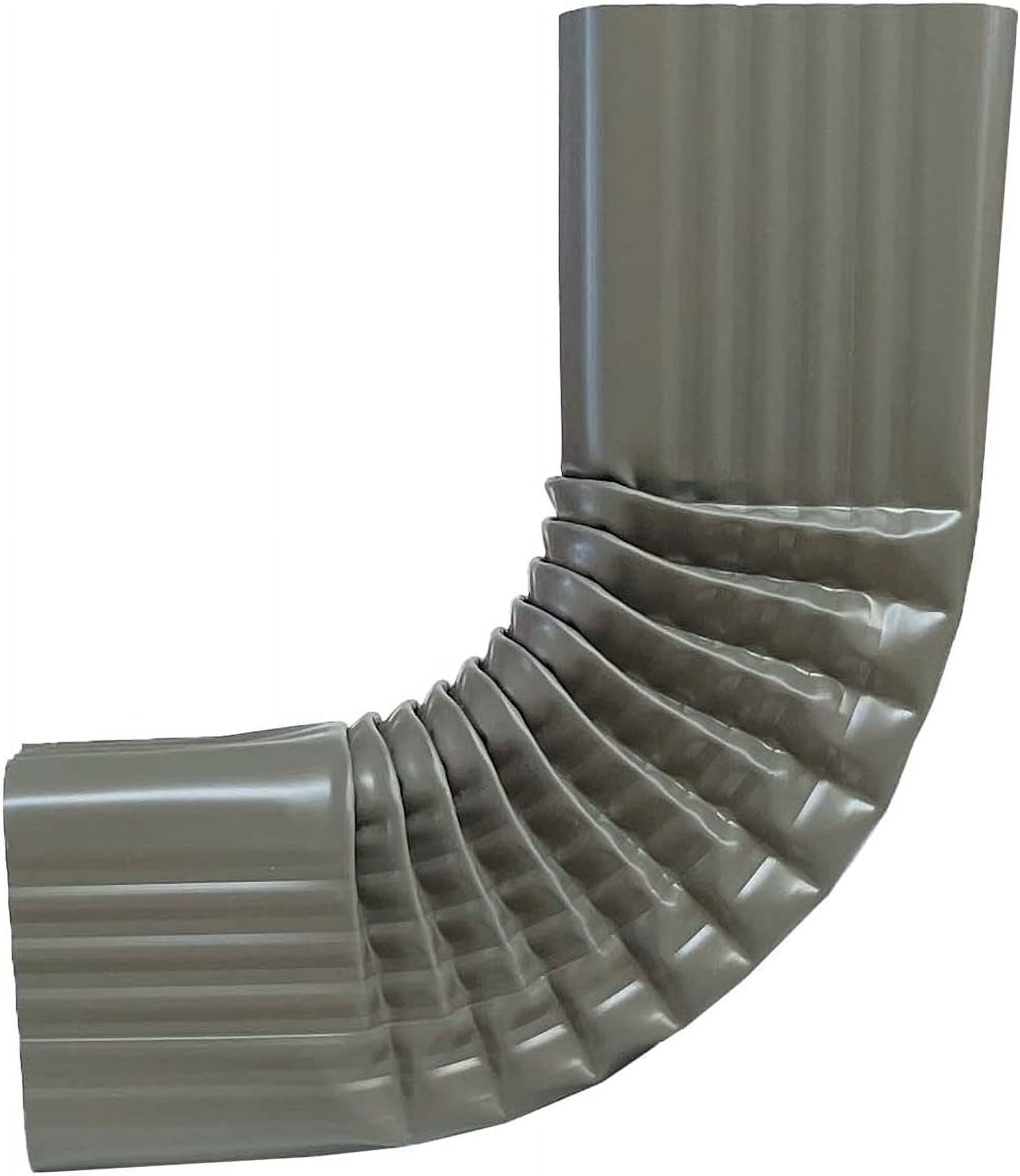 90 Degree Aluminum Downspout Gutter Elbow B - 2x3 inches or 3x4 inches ...