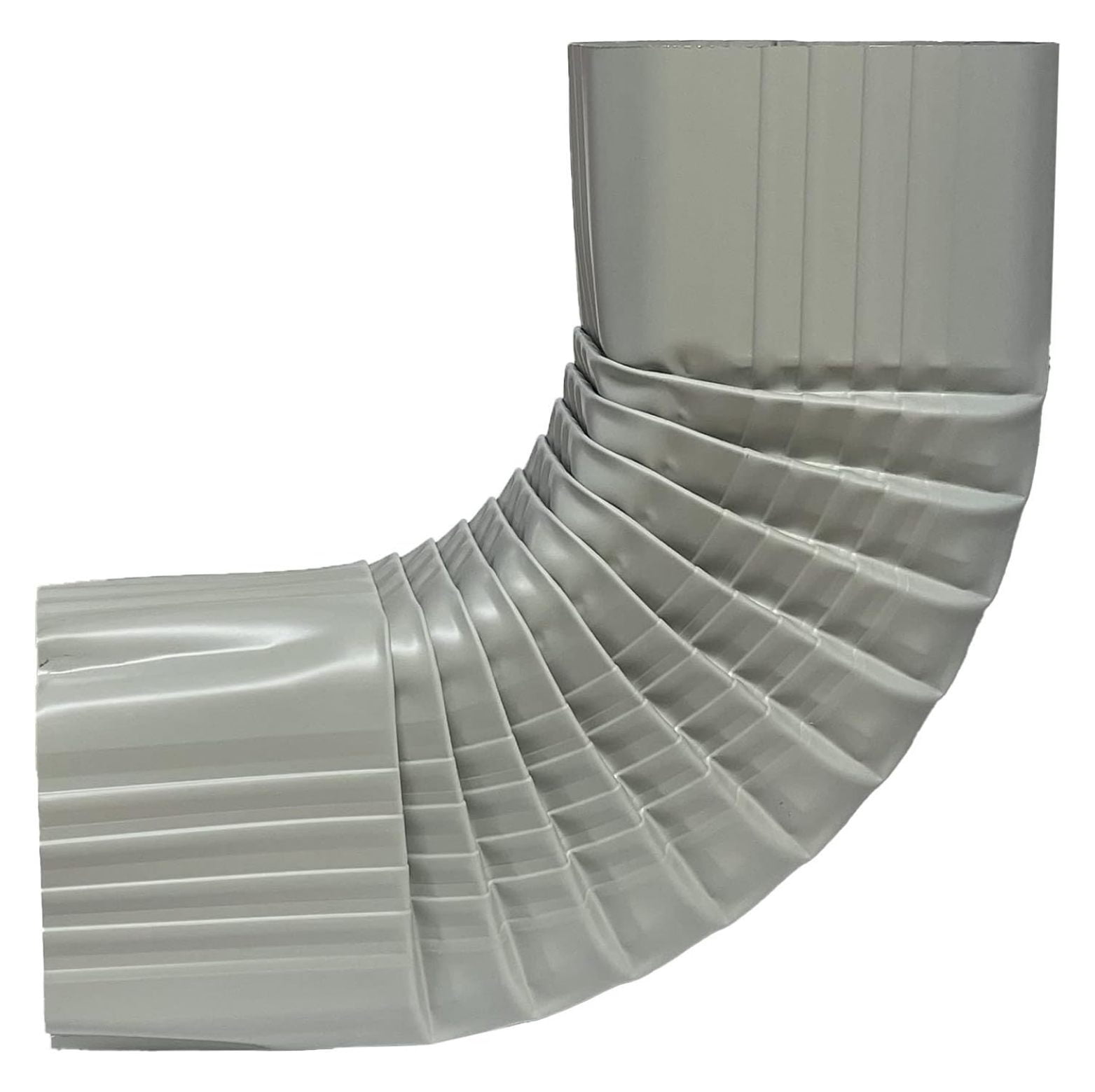 90 Degree Aluminum Downspout Gutter Elbow Style B - 2x3 inches or 3x4 ...