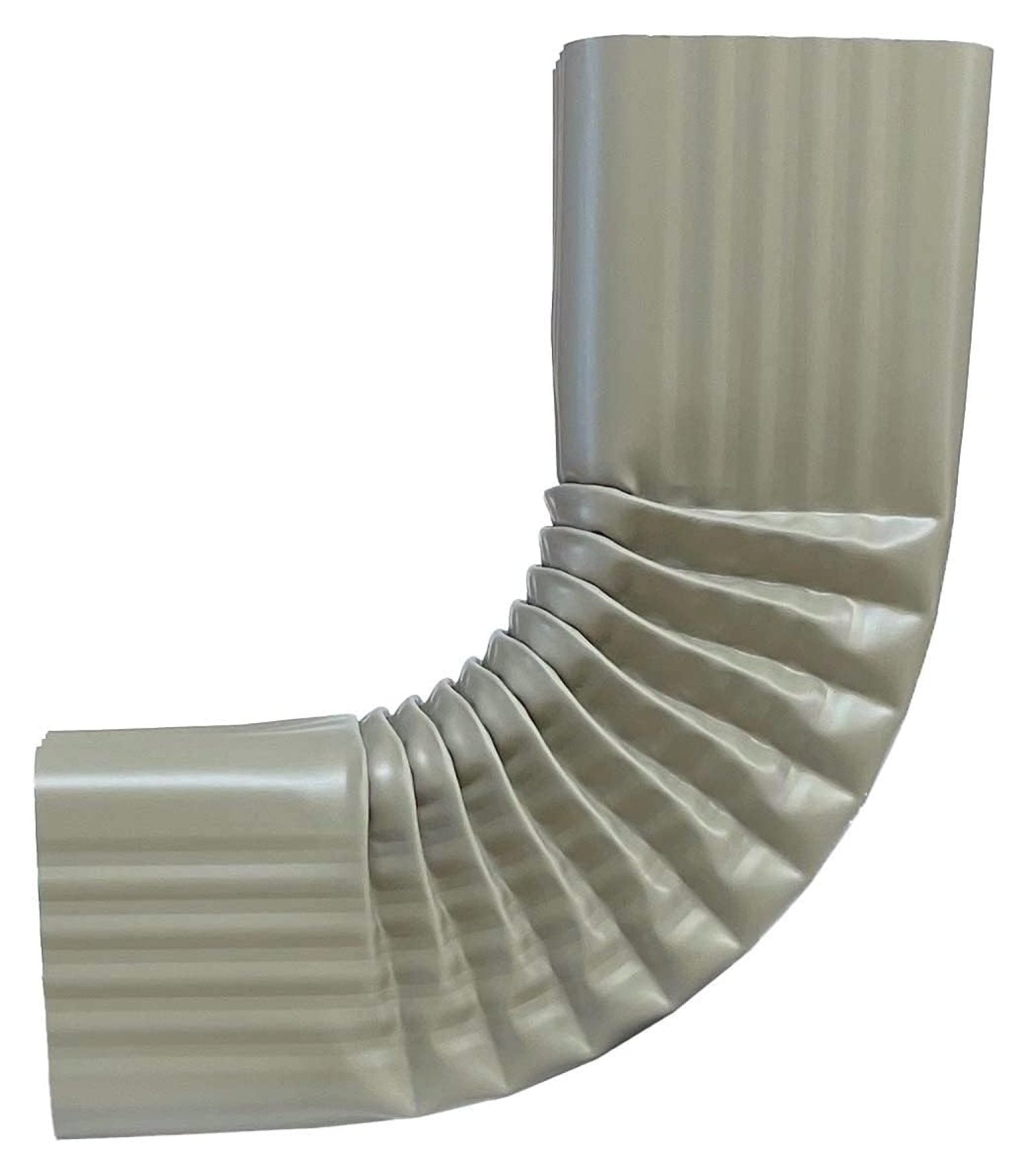 90 Degree Aluminum Downspout Gutter Elbow, Style B, 3x4 inches, Clay ...