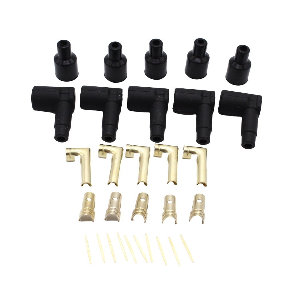 Upgrades High Electric Ignition Coil Boots Spark Plugs Terminal Kit ...