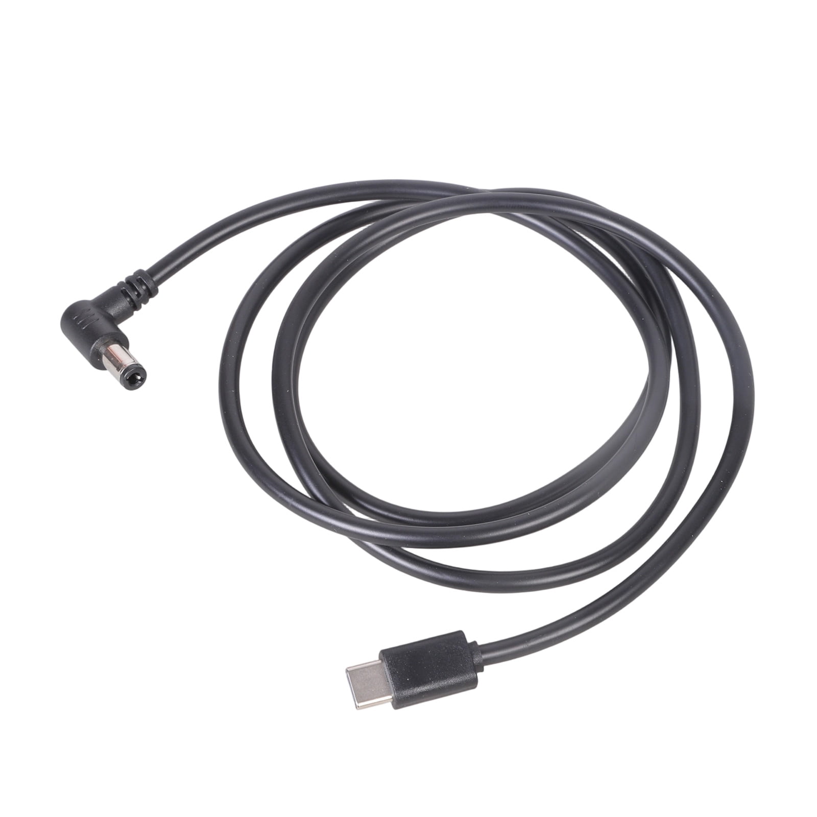 90 Degree Angled USB C Cable 5.5x2.5mmDC Connectors 3A Power Cord For ...