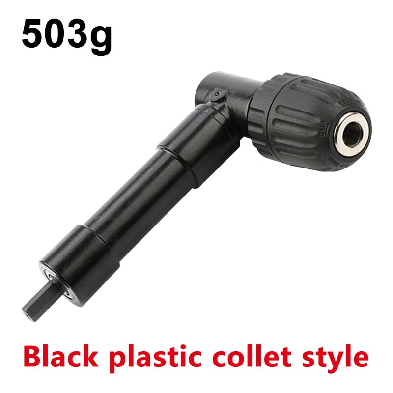 90 Degree Black Right Angle Electric Drill Corner Tool Aluminum Alloy ...