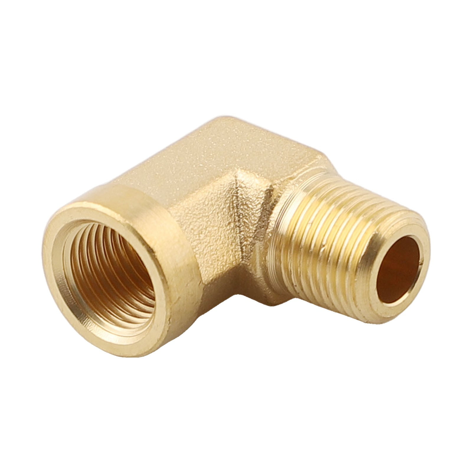 90 Degree Brass Elbow Pipe Fitting Connector Coupler 1/8Npt 1/4Npt 3 ...