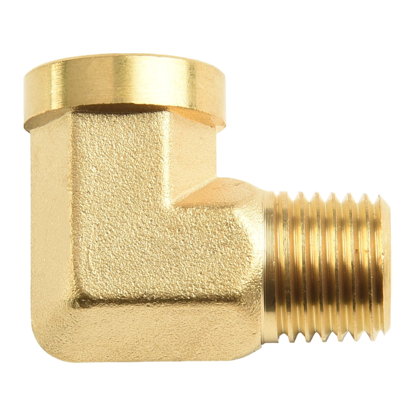 90 Degree Brass Elbow Pipe Fitting Connector Coupler 1/8Npt 1/4Npt 3 ...