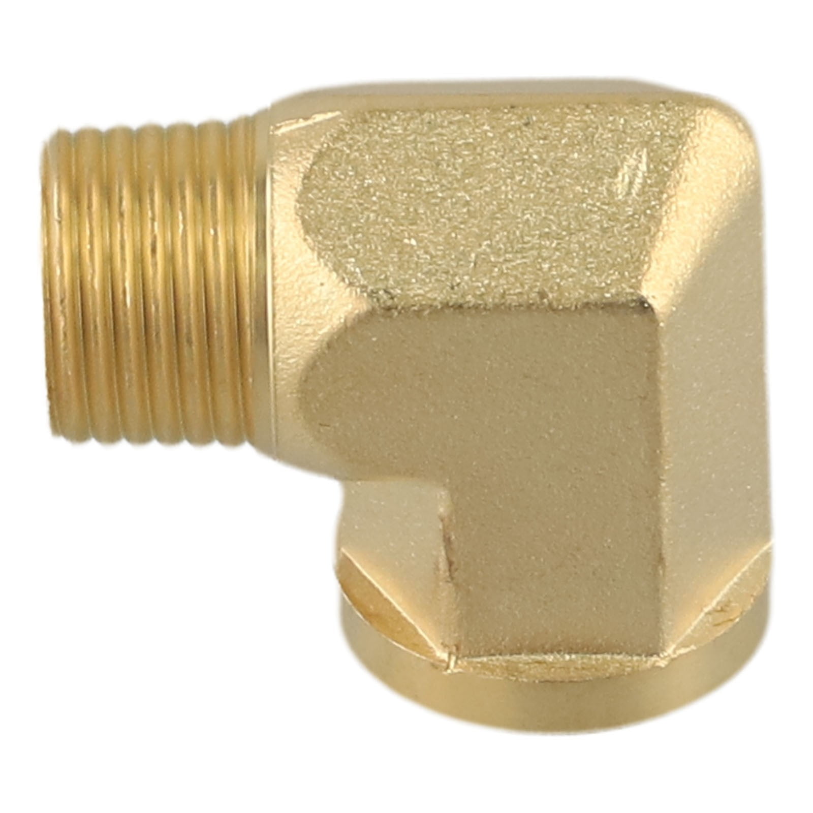 90 Degree Brass Elbow Pipe Fitting Connector Coupler 1/8Npt 1/4Npt 3 ...