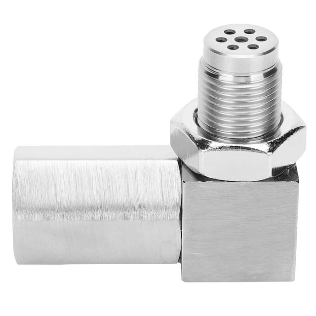 90 Degree Catalytic Converter CEL Eliminate Check O2 Sensor Socket ...