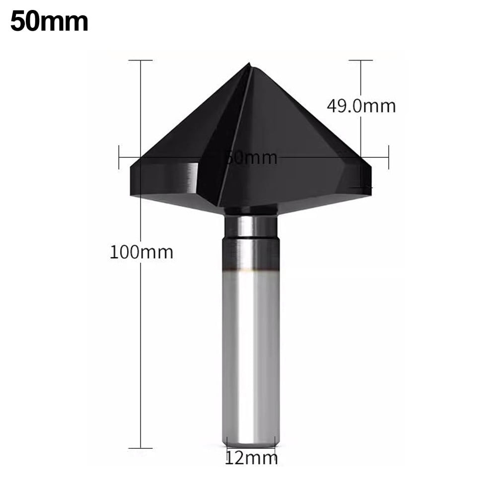 90 Degree Chamfer Chamfer Cutter For Machining Processing Soft ...