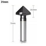 90 Degree Chamfer Chamfer Cutter For Machining Processing Soft ...