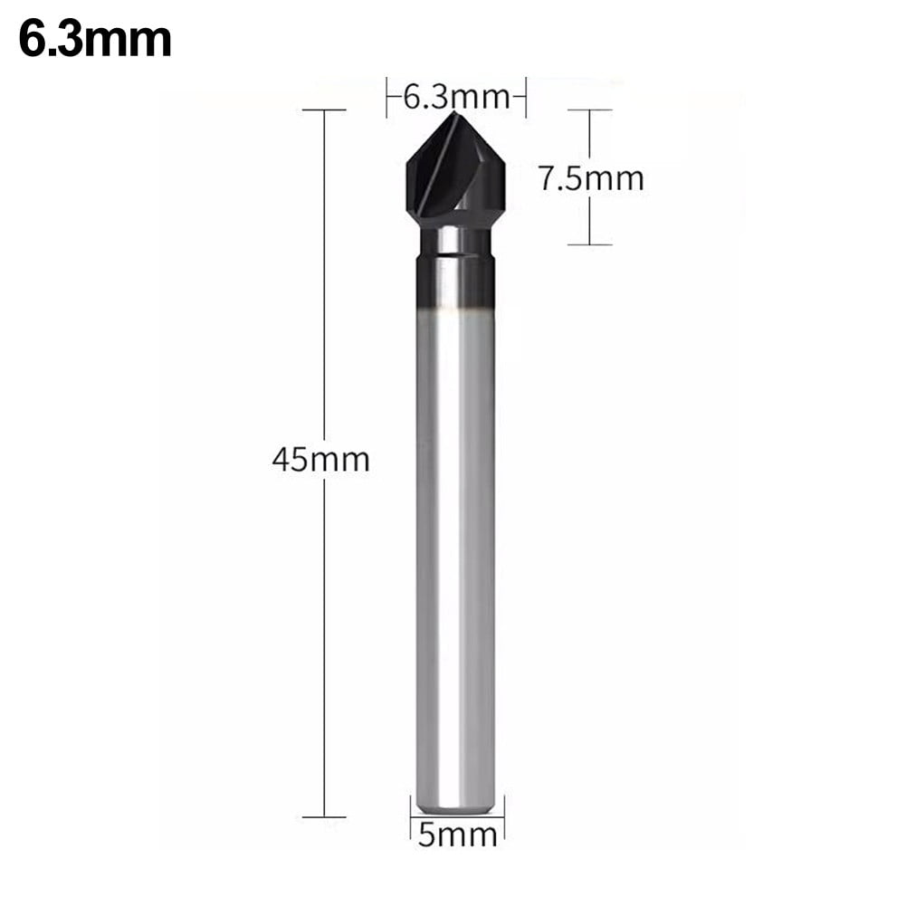 90 Degree Chamfer Chamfer Cutter For Machining Processing Soft ...