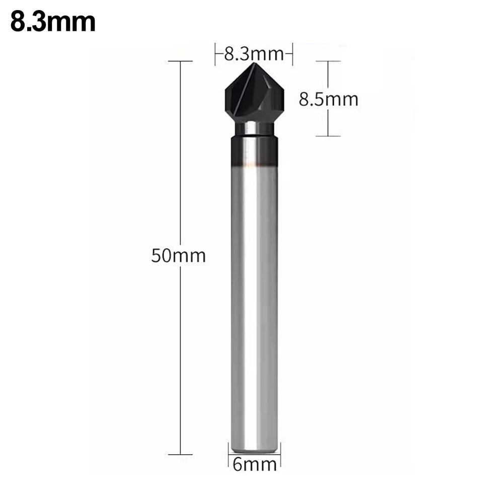 90 Degree Chamfer Chamfer Cutter For Machining Processing Soft ...