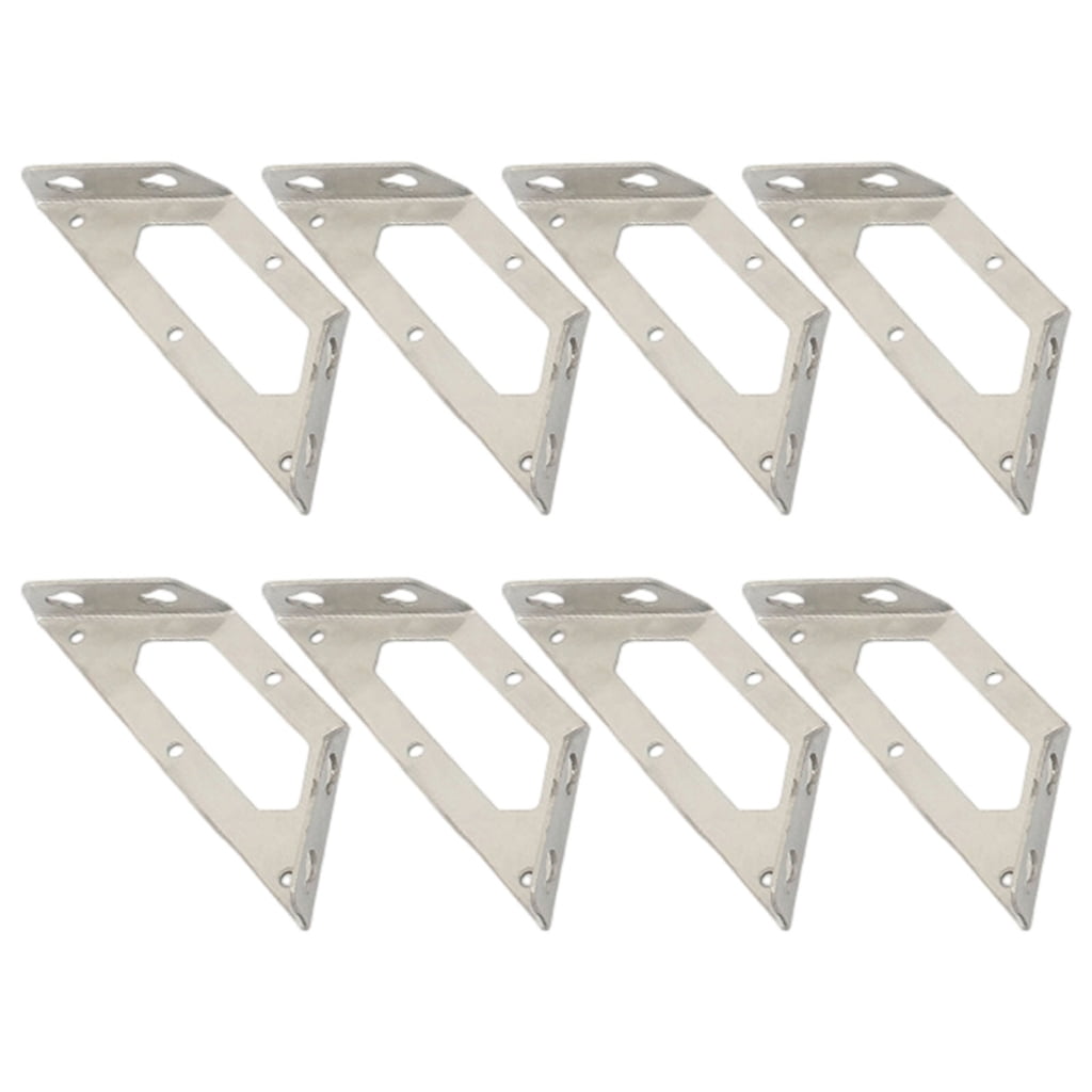 90 Degree Corner Brackets Untarnished Furniture Couplings Cabinet ...