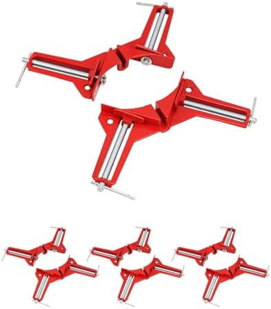 90 Degree Corner Clamp Set for Woodworking and Furniture, 8 Pack ...