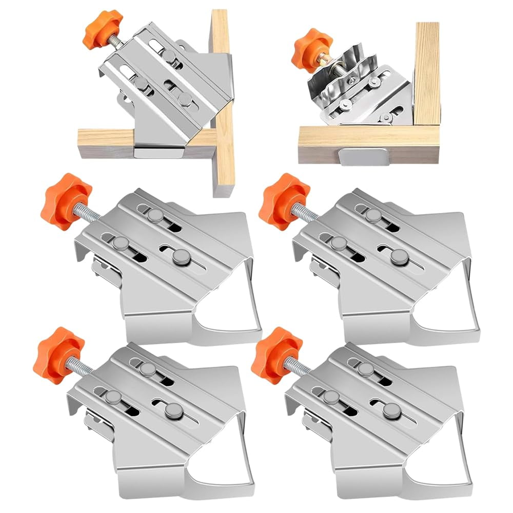 90 Degree Corner Clamps for Woodworking, Adjustable Right Angle Clamps ...