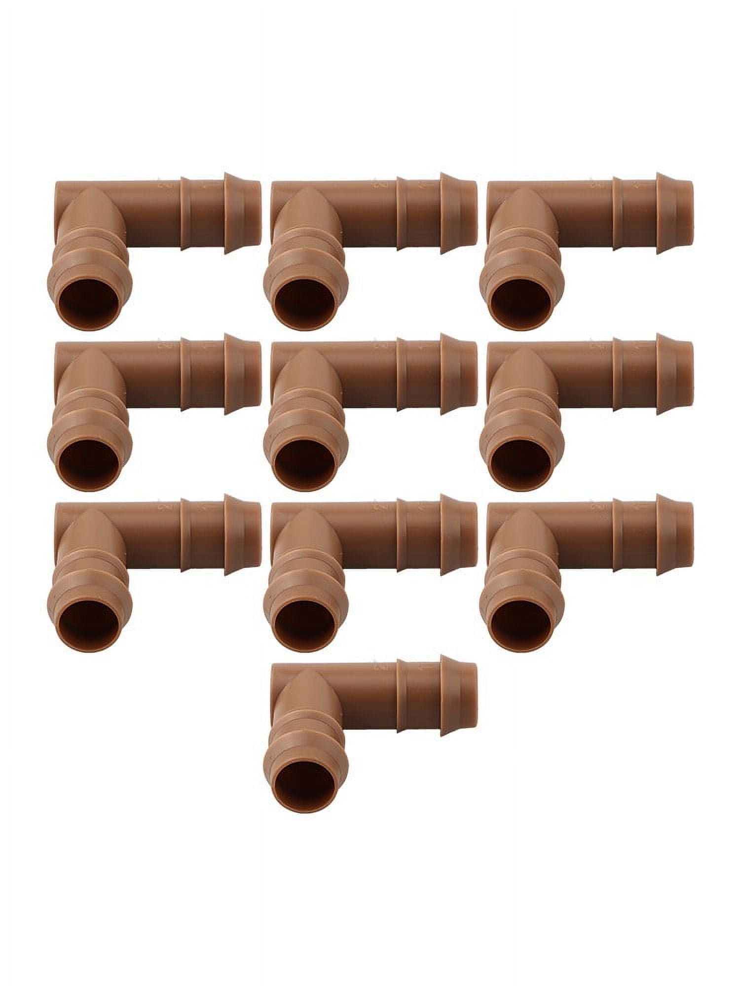 90 Degree Corner Drip Irrigation Barbed Elbow Fitting For 1/2 Inch 17Mm ...