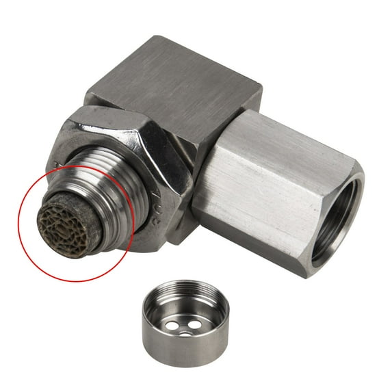 90 Degree Detachable Mini-catalytic Converter Sensor Automotive ...