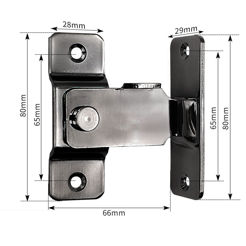 90 Degree Door Latch Stainless Steel Door Locks Bolt For Barn Sliding ...