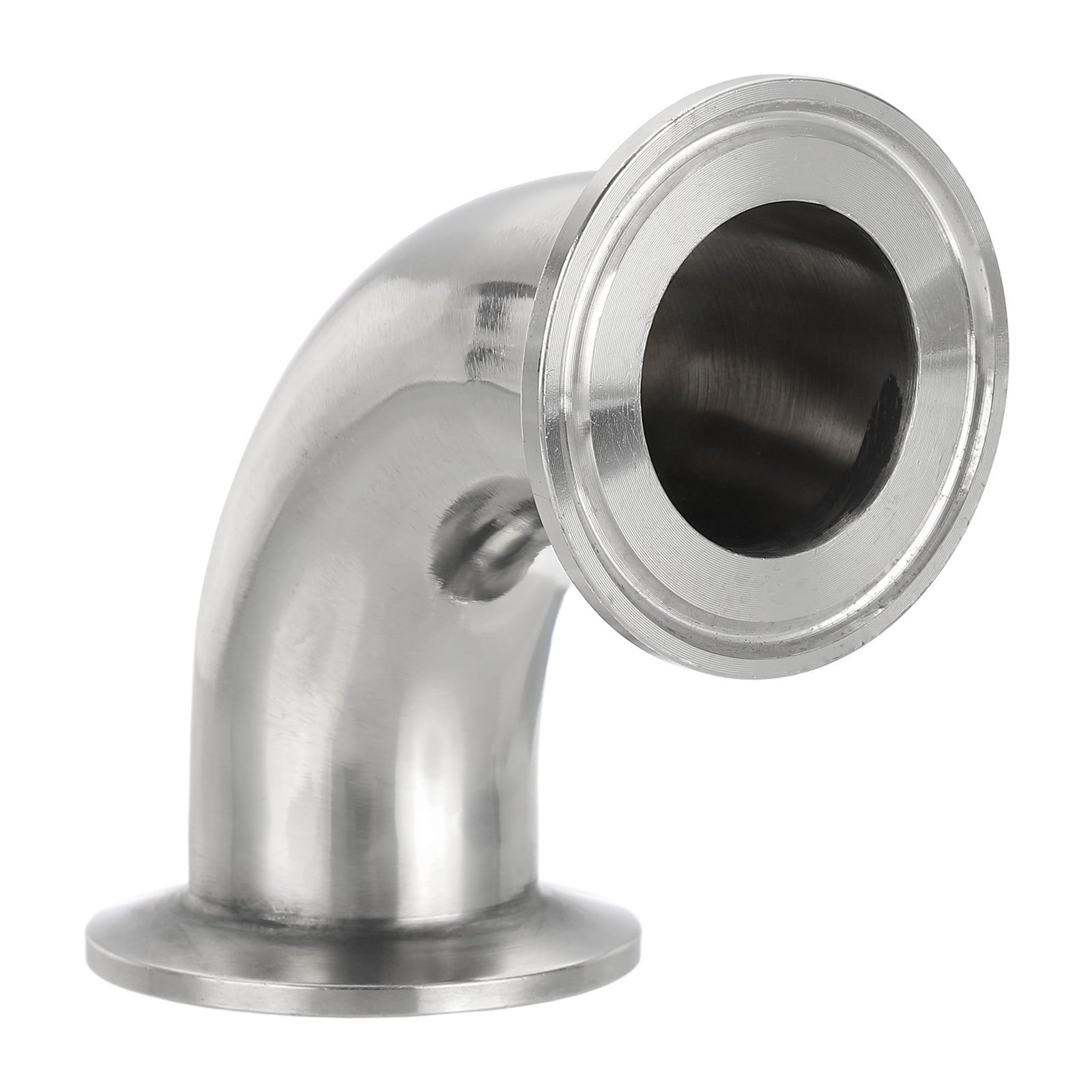 90 Degree Elbow 1 1/4" Tube OD, 304 Stainless Steel Sanitary Pipe ...