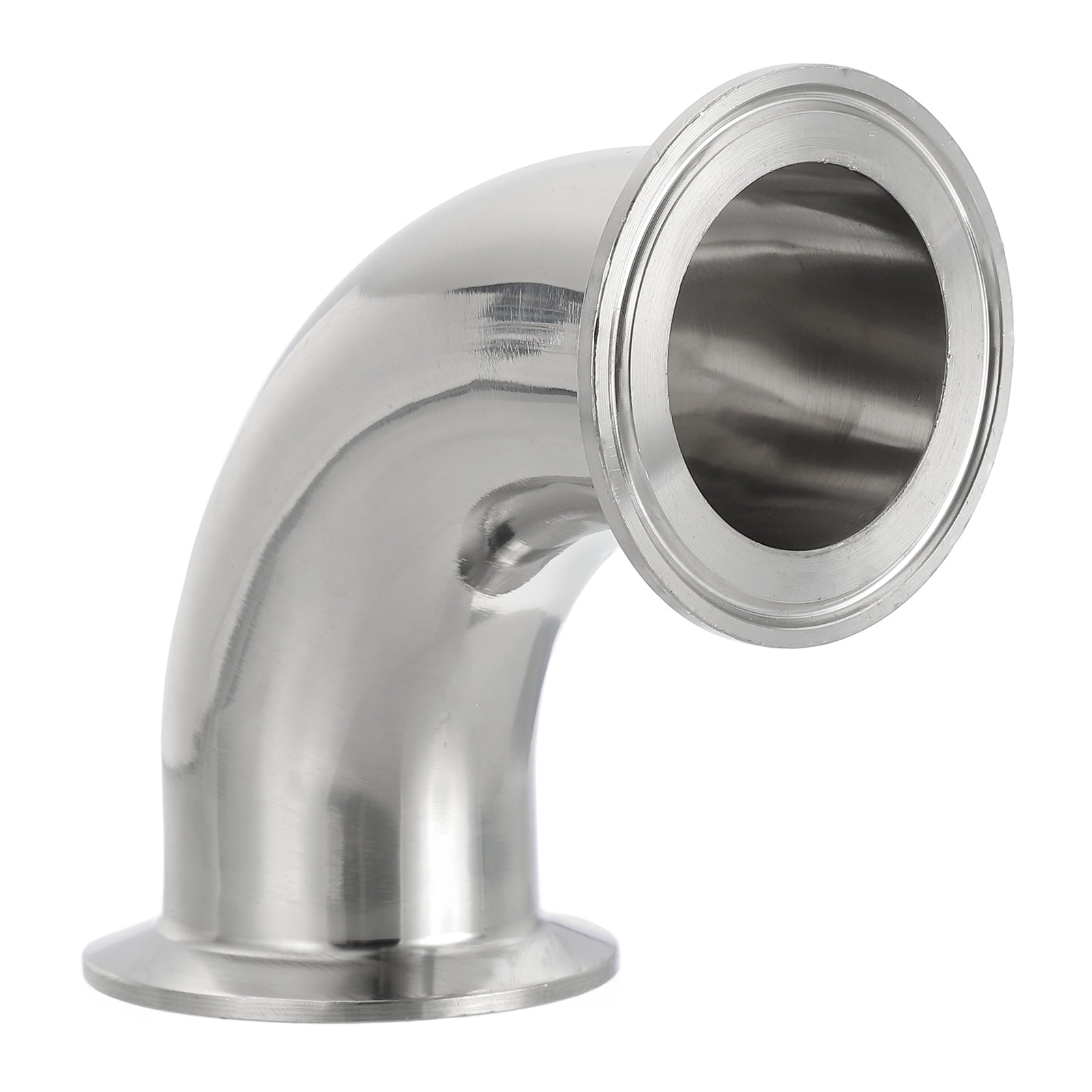 90 Degree Elbow 1 3/4" Tube OD, 304 Stainless Steel Sanitary Pipe ...