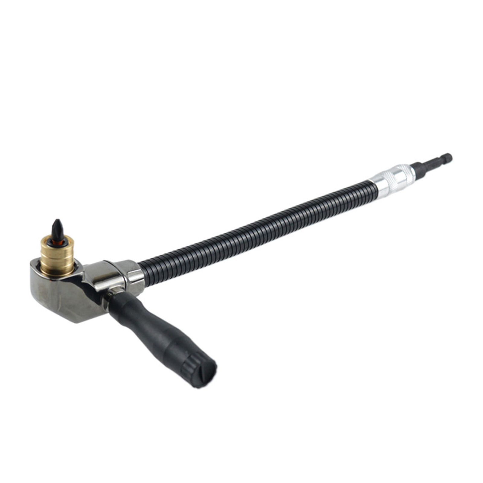 90 Degree Electric Drill Chucks Woodworking Tool Flexible Shaft Right ...