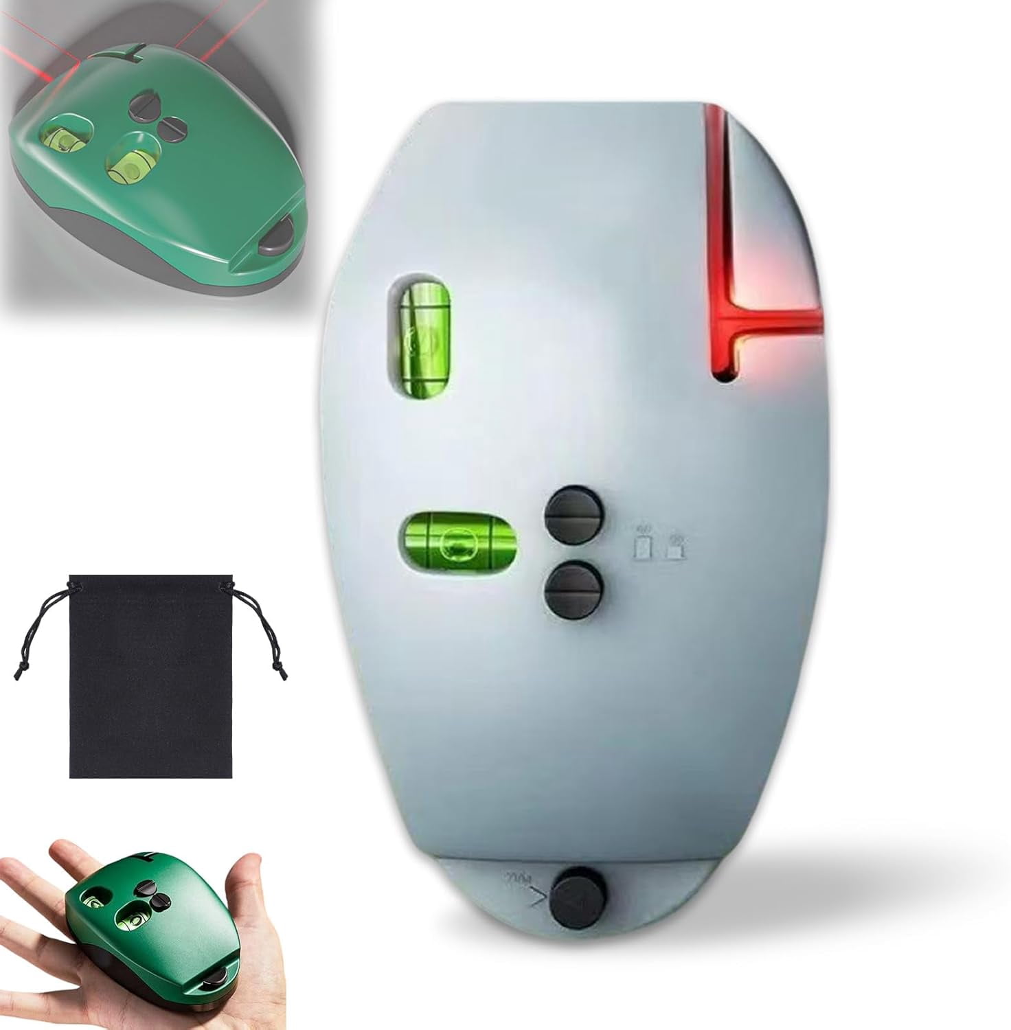 90 Degree Electronic Red Light Scale, Red Light Level, Green Self ...