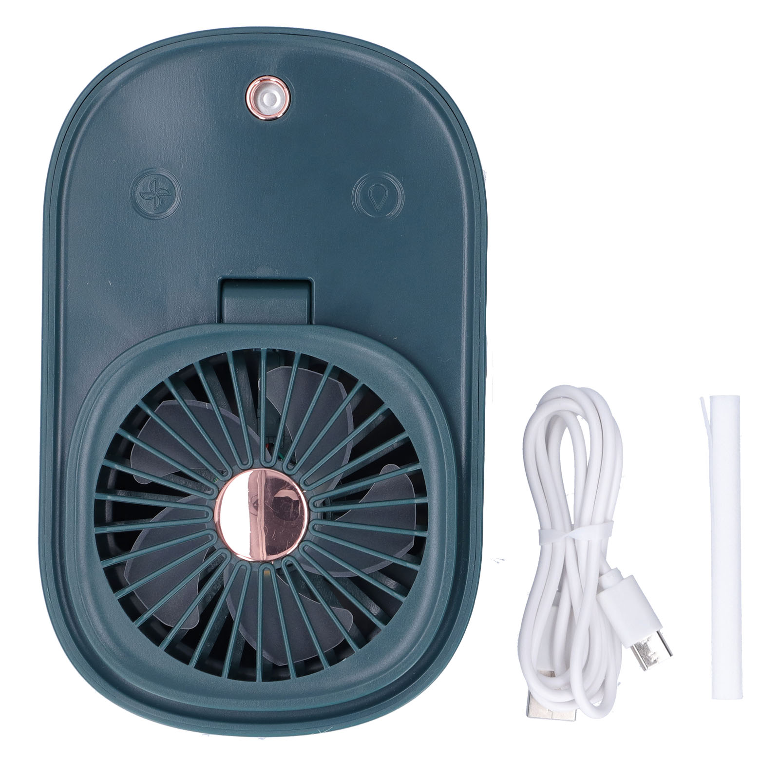 90 Degree Folding Electric Fan 2 in1 Portable Humidifying Electric Fan ...
