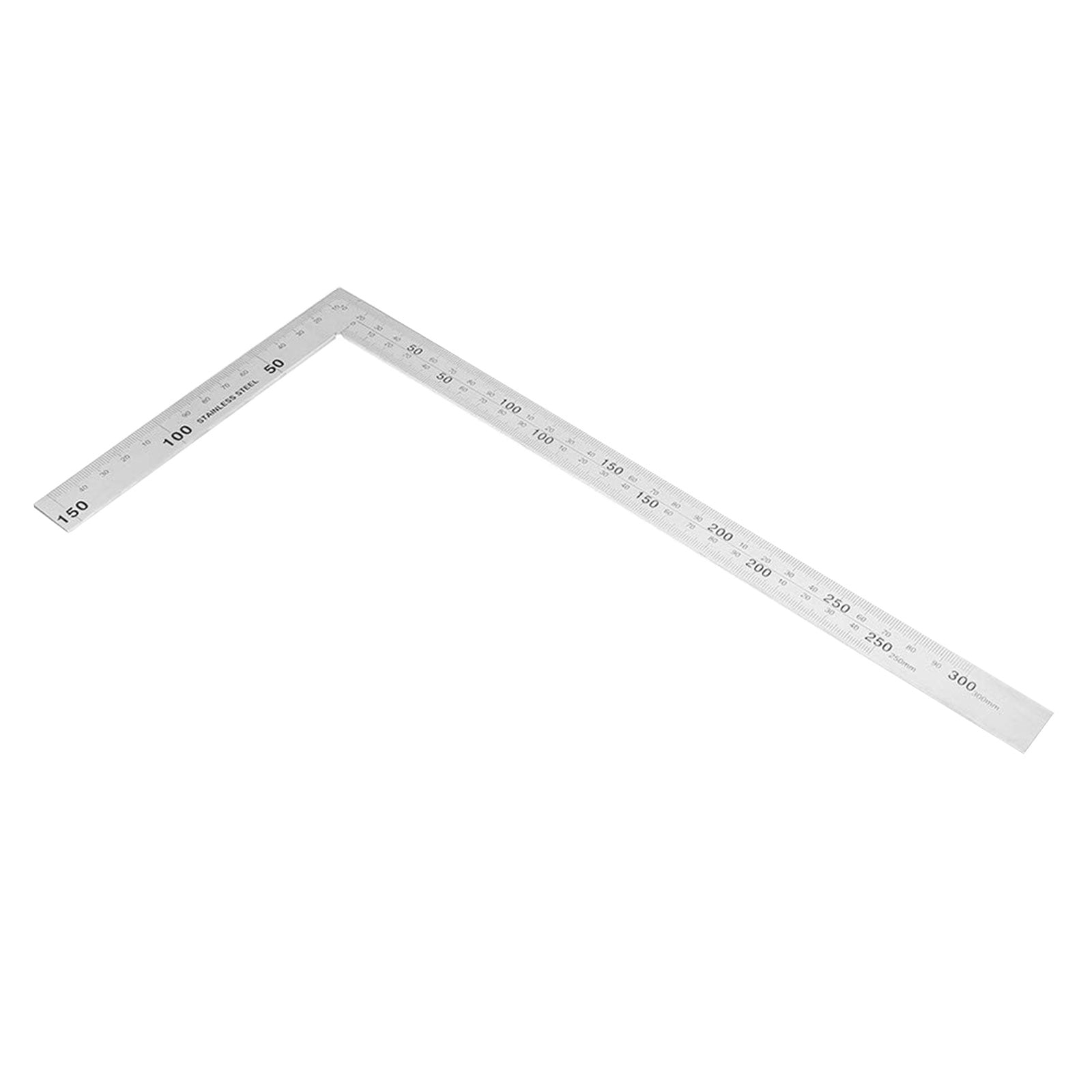 90 Degree Framing Square Ruler Stainless Steel Measure Ruler L Shape ...