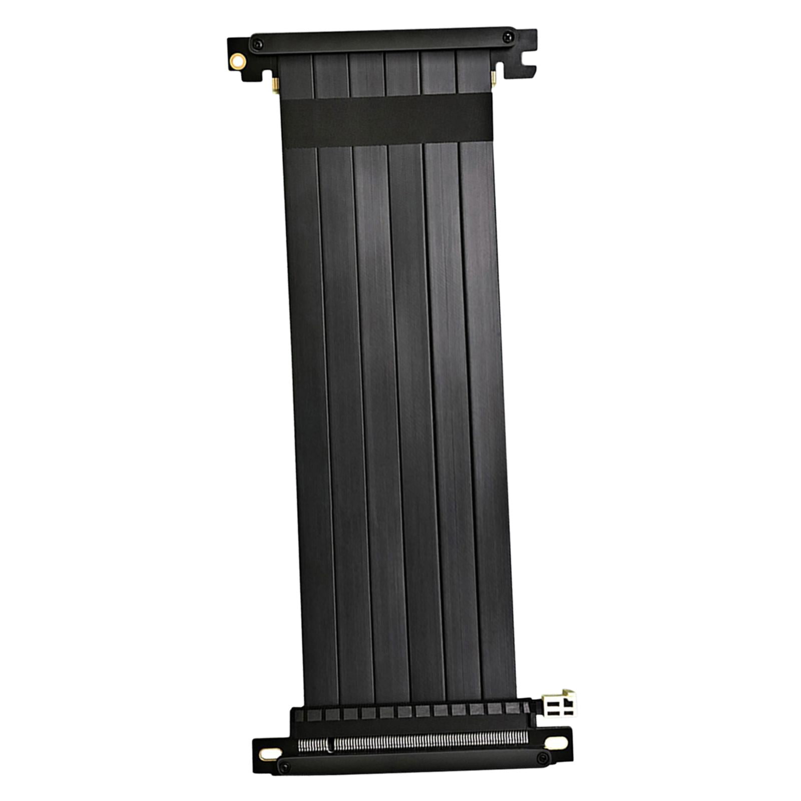 90 Degree Full 3.0 PCIE X16 Riser Cable PCIE Extender for GPU Vertical ...