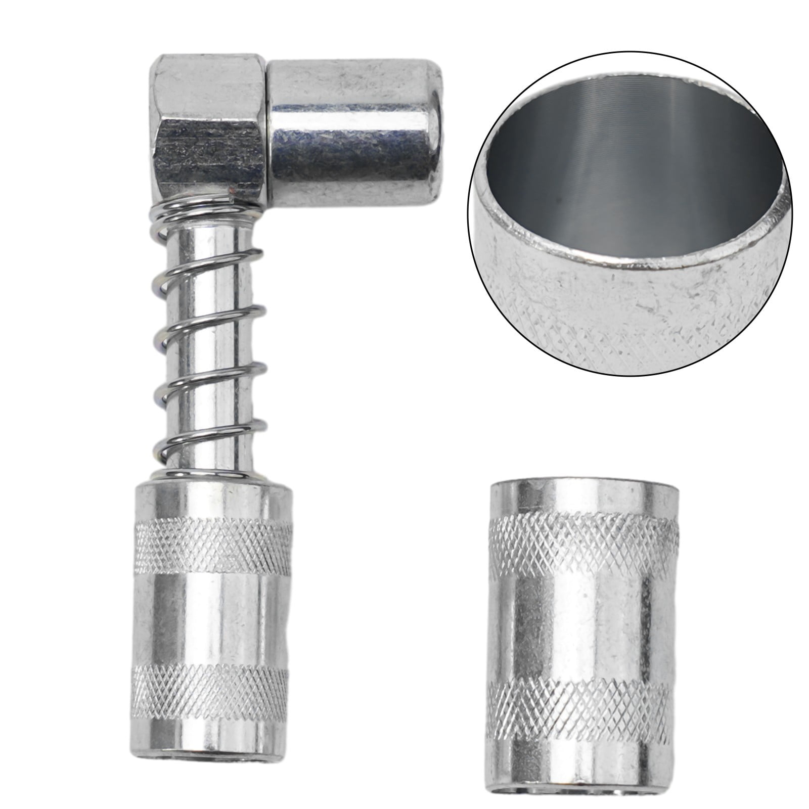 90 Degree Grease Nozzle Adapter 3 Jaw Coupler Grease Fitting Tool With ...