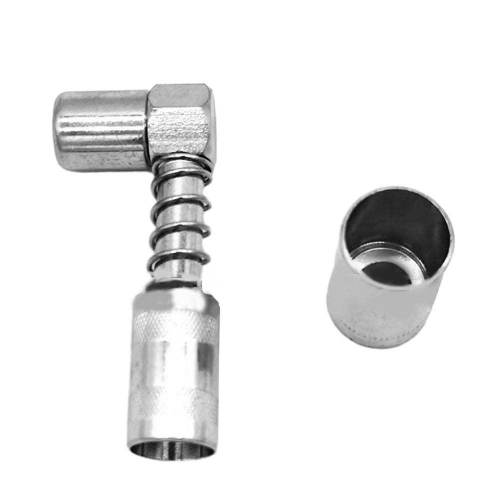 90 Degree Grease Nozzle Adapter 3 Jaw Coupler Grease Fitting Tool with ...