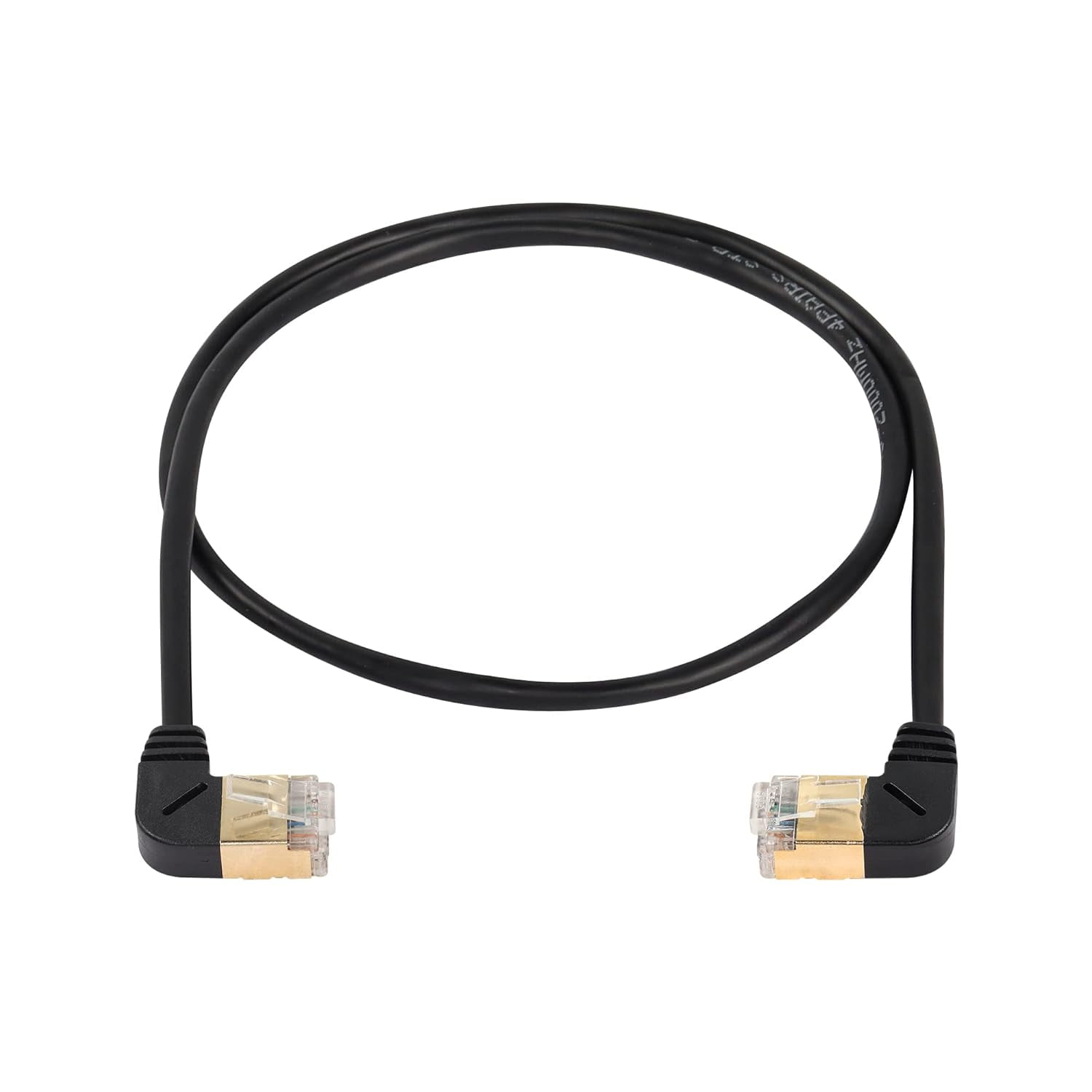 90 Degree Left To Right Angle Cat8 Ethernet Cable,High Speed 40Gbps ...